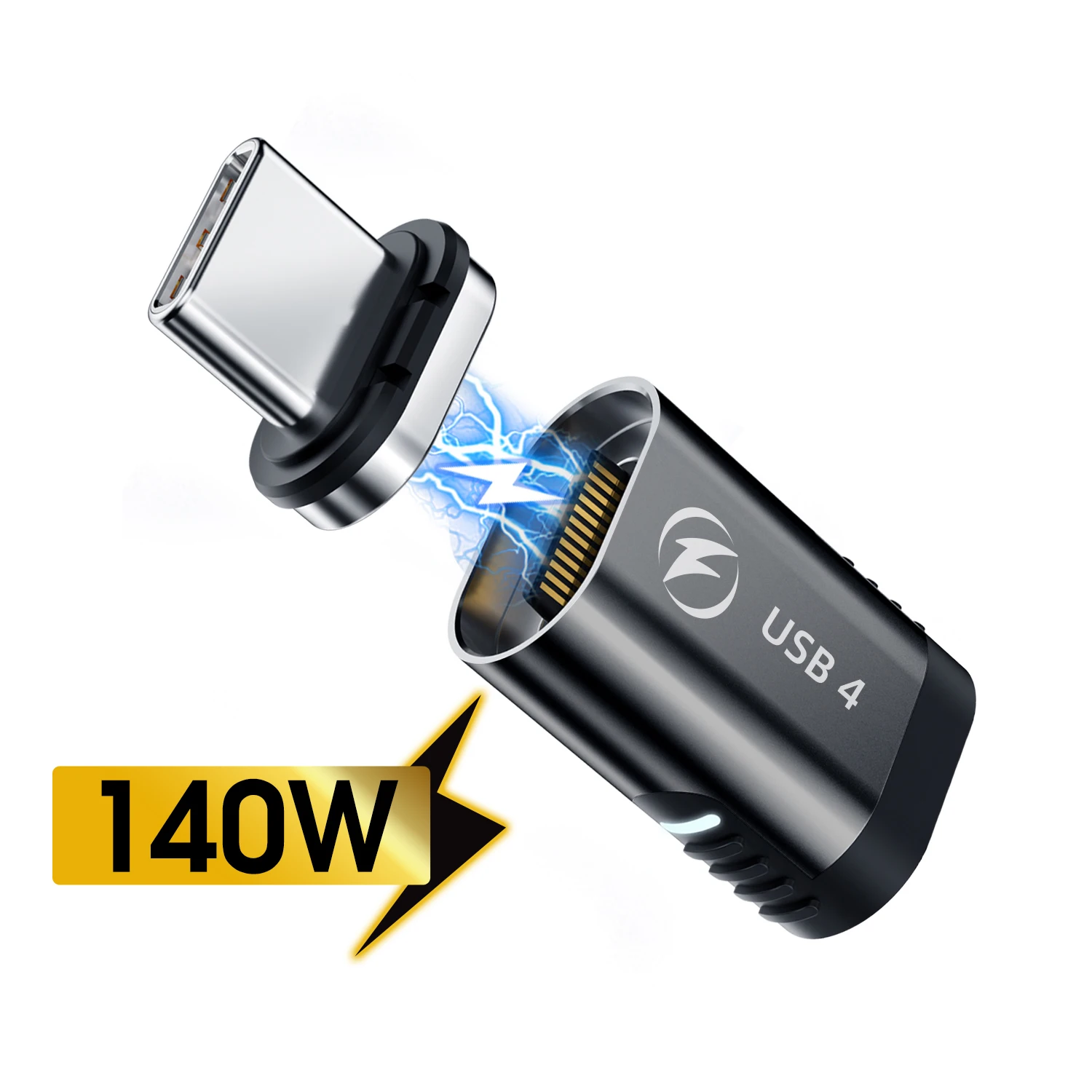 USB4-0-USB-C-To-Type-C-Magnetic-Adapter-20-40Gbps-PD-140W-Fast-Charging ...