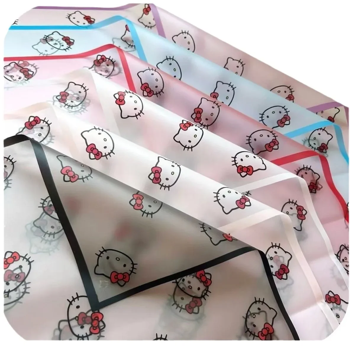 20sheets-Flower-Wrapping-Paper-Korean-Style-Cat-Pattern-Gift-Rose ...