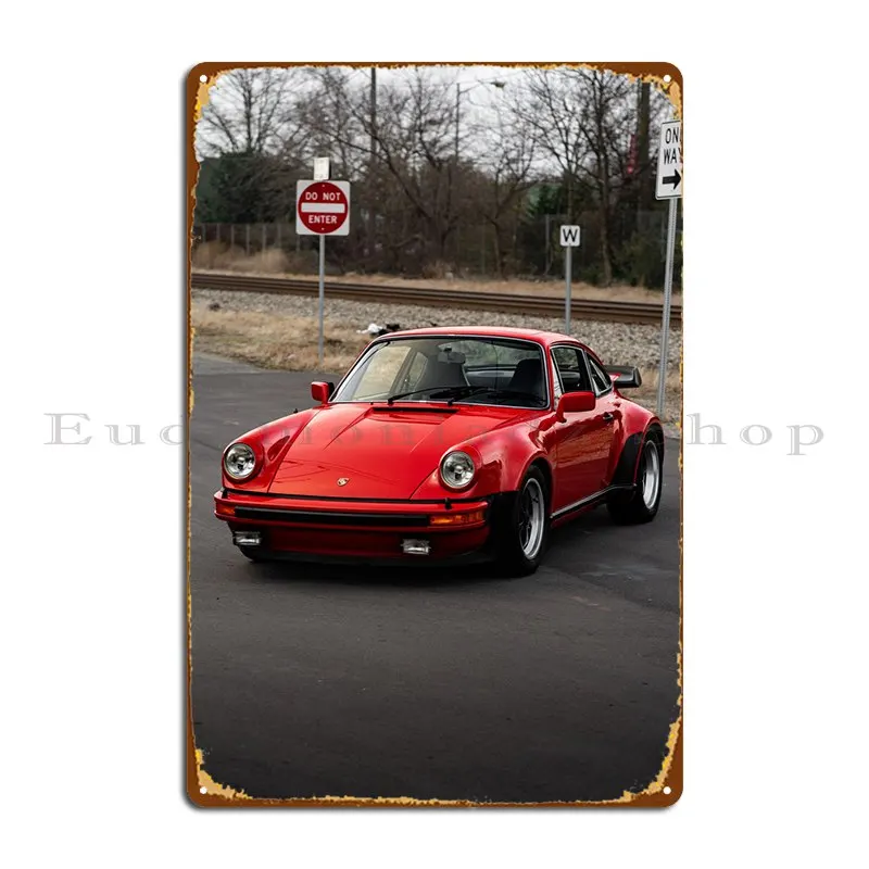 930-Turbo-Metall-Plakette-Wand-dekoration-Design-Wohnzimmer-Pub-lustige ...