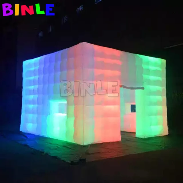 Customized Giant Outdoor Inflatable Tent With LED Inflatable Marquee ...