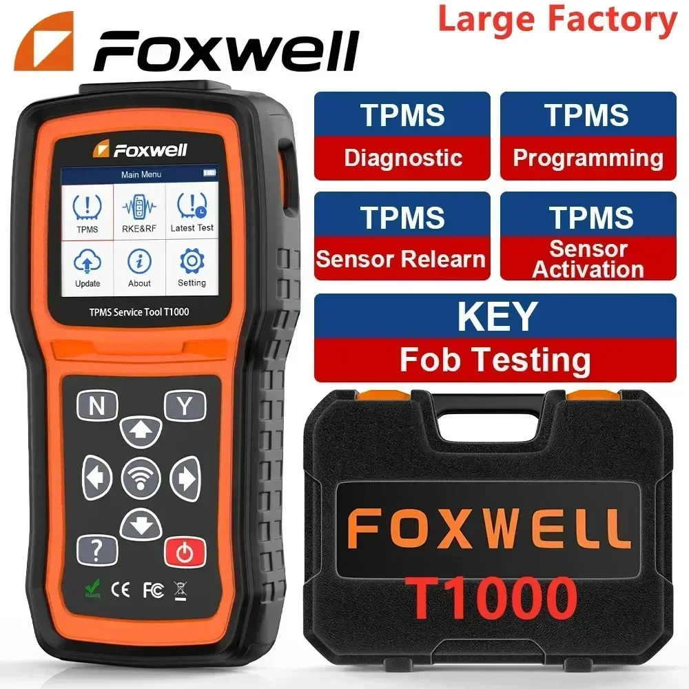 Foxwell-T1000-FOB-Tire-Pressure-Monitoring-System-Auto-Tester ...