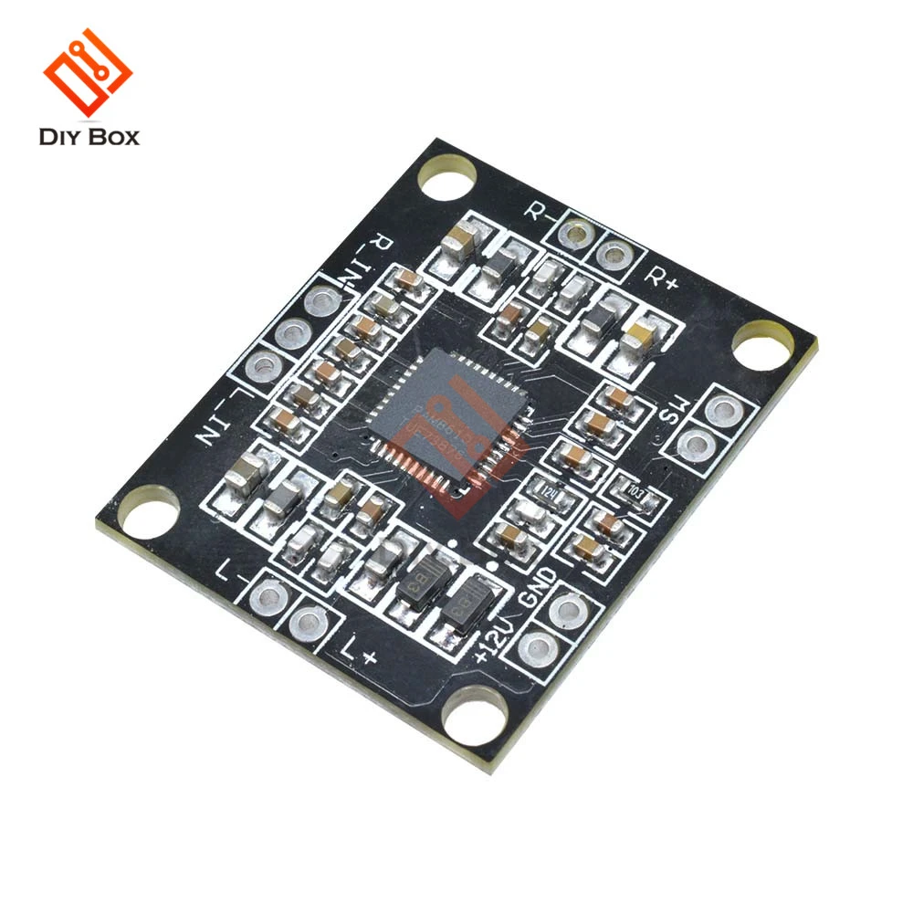 PAM8610 Amplifier Board 15W+15W 2.0 Channel DC 7V 15V Class D Audio ...