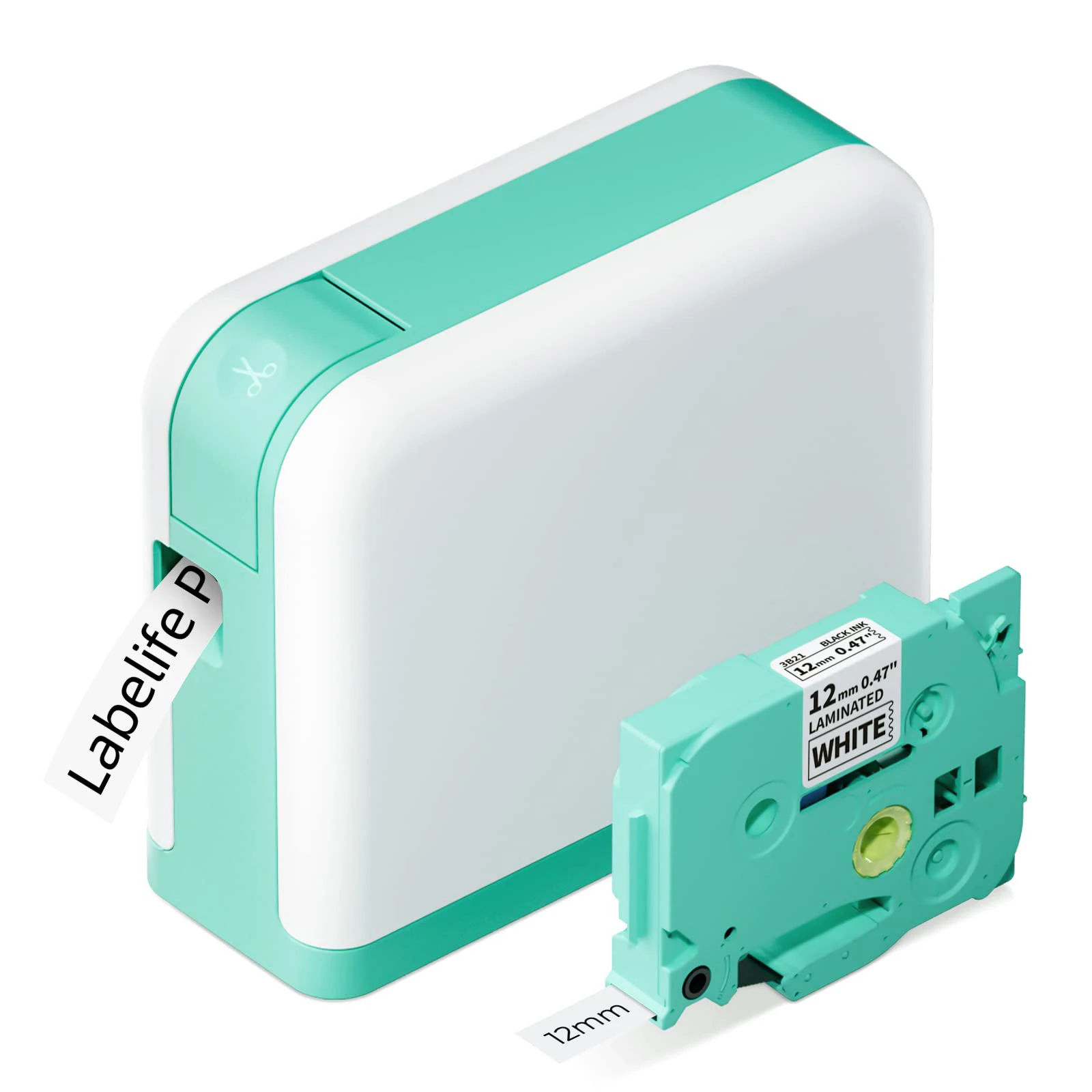 Bluetooth Rechargeable Label Printer Easy to Use with iOS Android ...