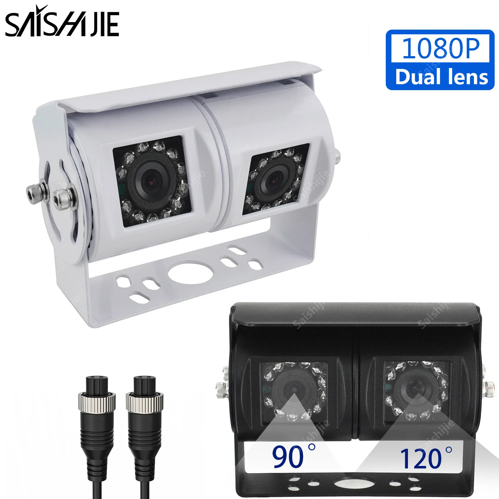 Dual-Lens-Rear-View-Backup-Camera-AHD-1080P-Night-Vision-Twin ...