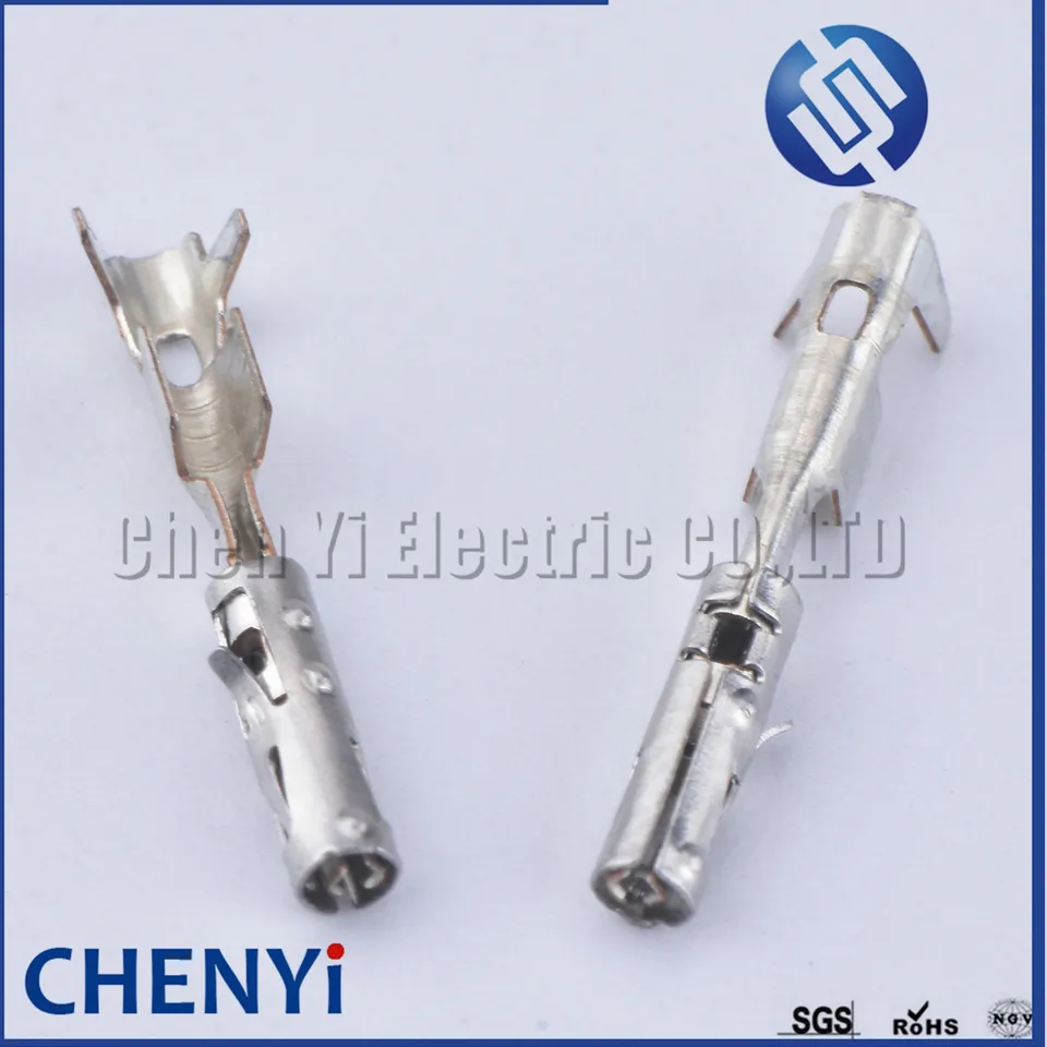 Bulk Wire Terminals 10/20/50/100/Pcs 2.8mm Male Female Wiring Socket ...