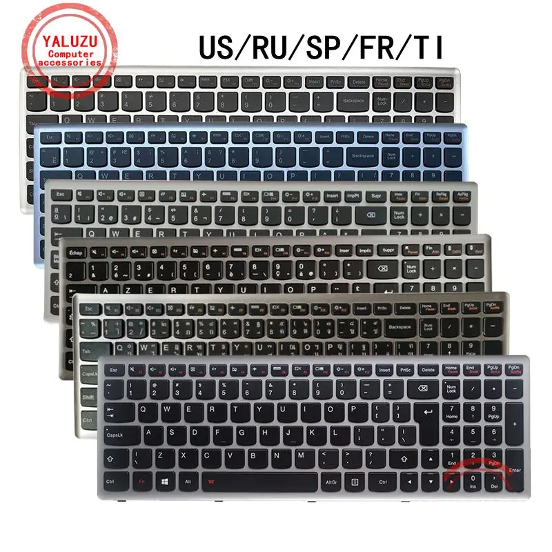 US/UI/RU/SP/FR/TI English/Russian/Spanish/French/Thai NEW Laptop ...