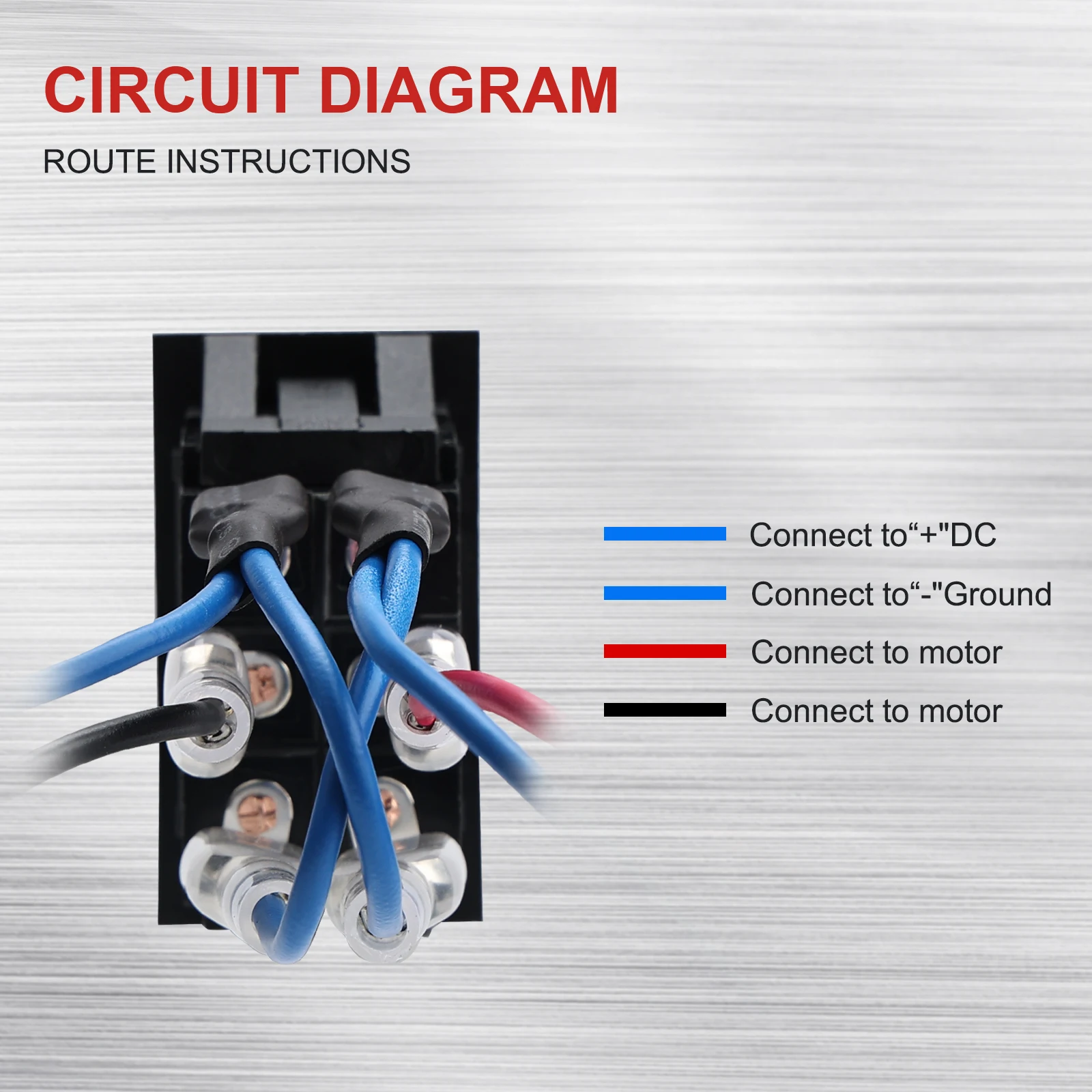 Apiele Momentary Switch Polarity Reverse 4/6 Pin (On) -Off- Power Jack ...