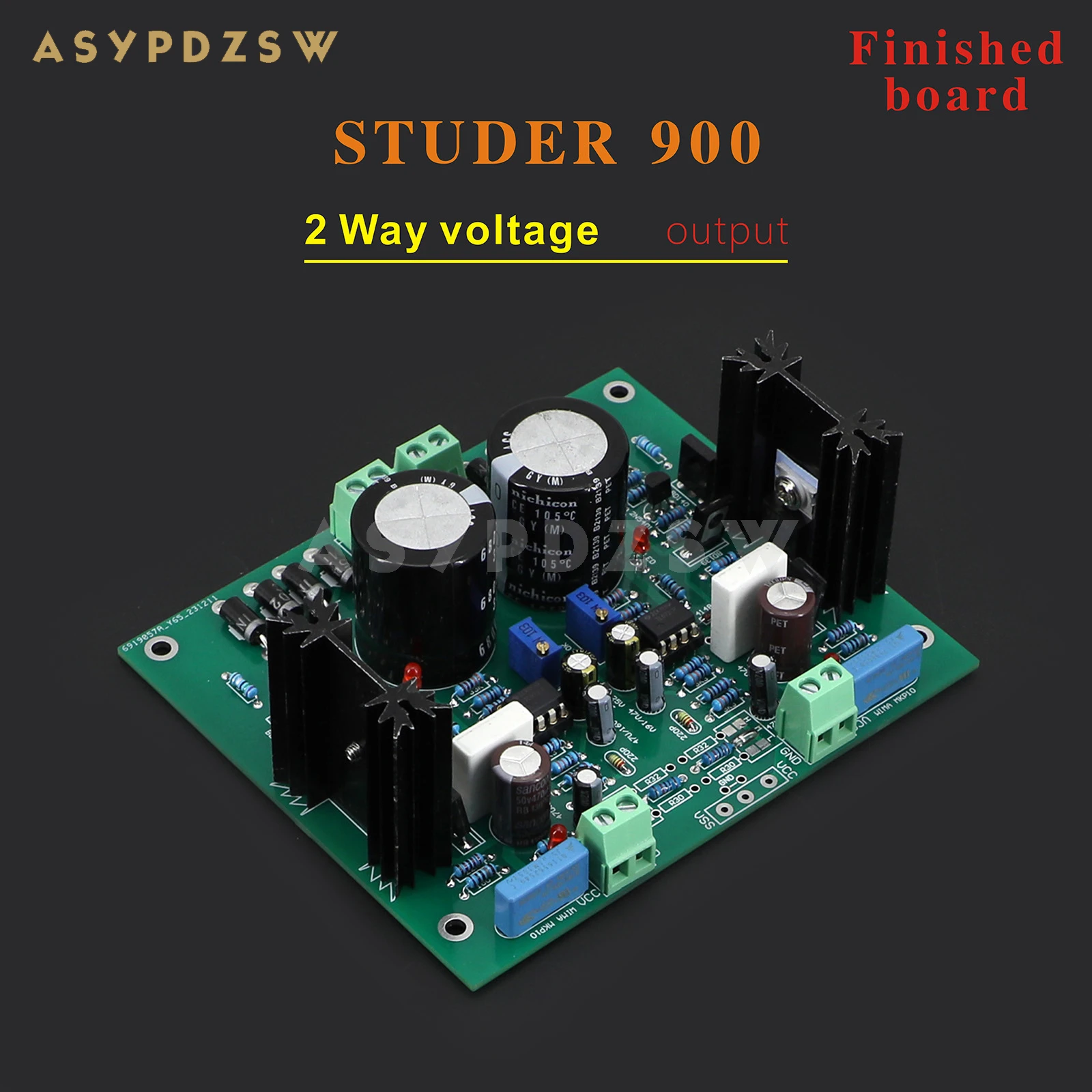 STUDER-900-2-Way-Linear-power-supply-DIY-Kit-Finished-board-For ...