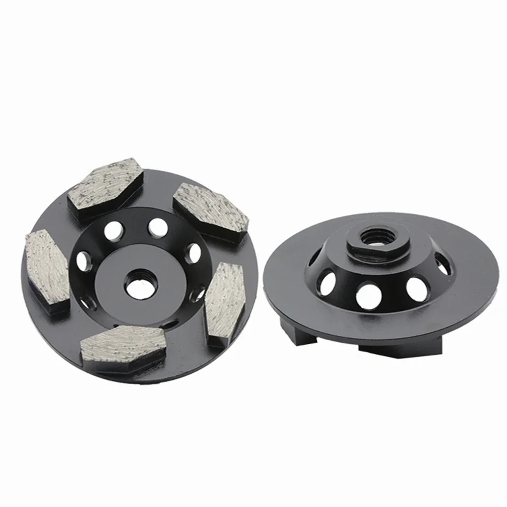 4" Diamond Grinding Disc for Angle Grinder with M14 Thread, Stone Cup ...