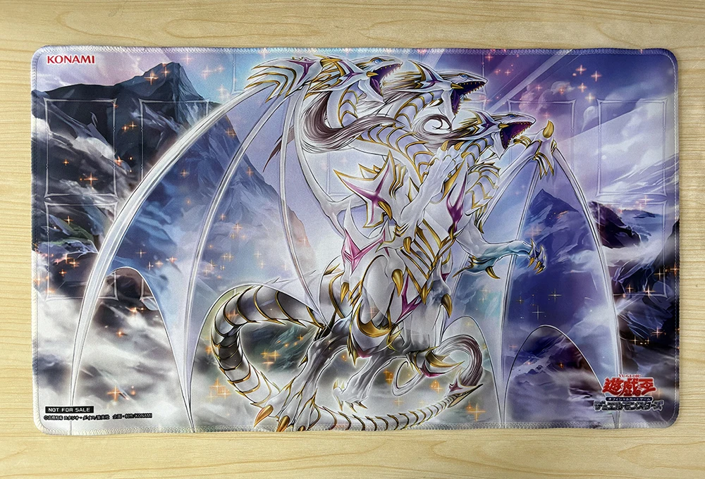 YuGiOh Blue-Eyes Spirit Ultimate Dragon Playmat TCG CCG Mat Board Game ...