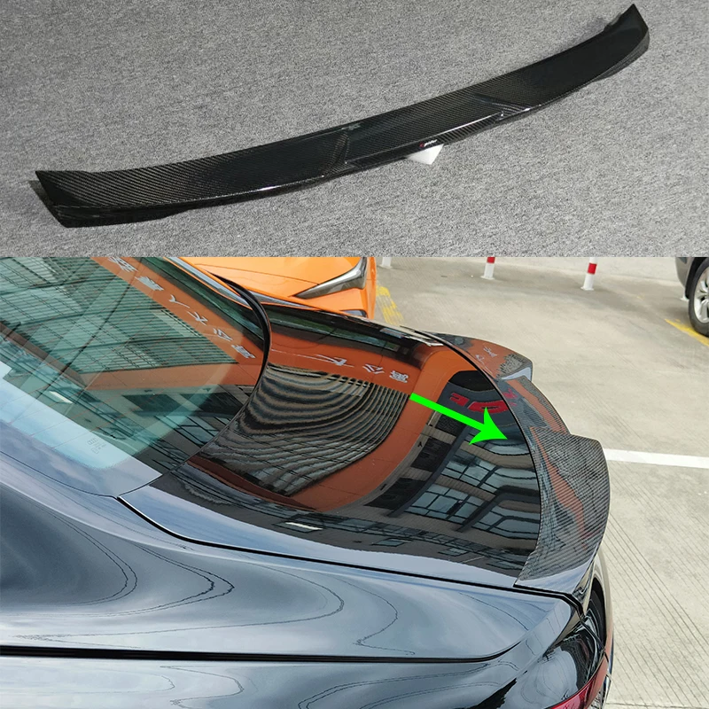 RS-Style-A8-Dry-Carbon-Rear-Trunk-Boot-Lit-Spoiler-Wing-for-Audi-S8-S ...