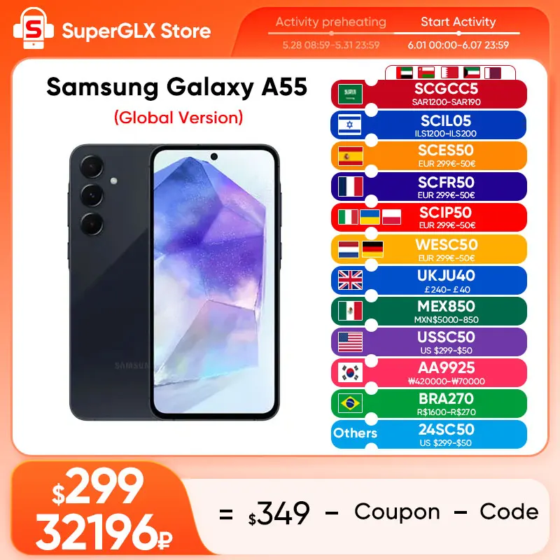 Samsung-smartphone-Galaxy-A55-5G-Exynos-100-1480-FHD-Super-AMOLED-6-6Hz ...