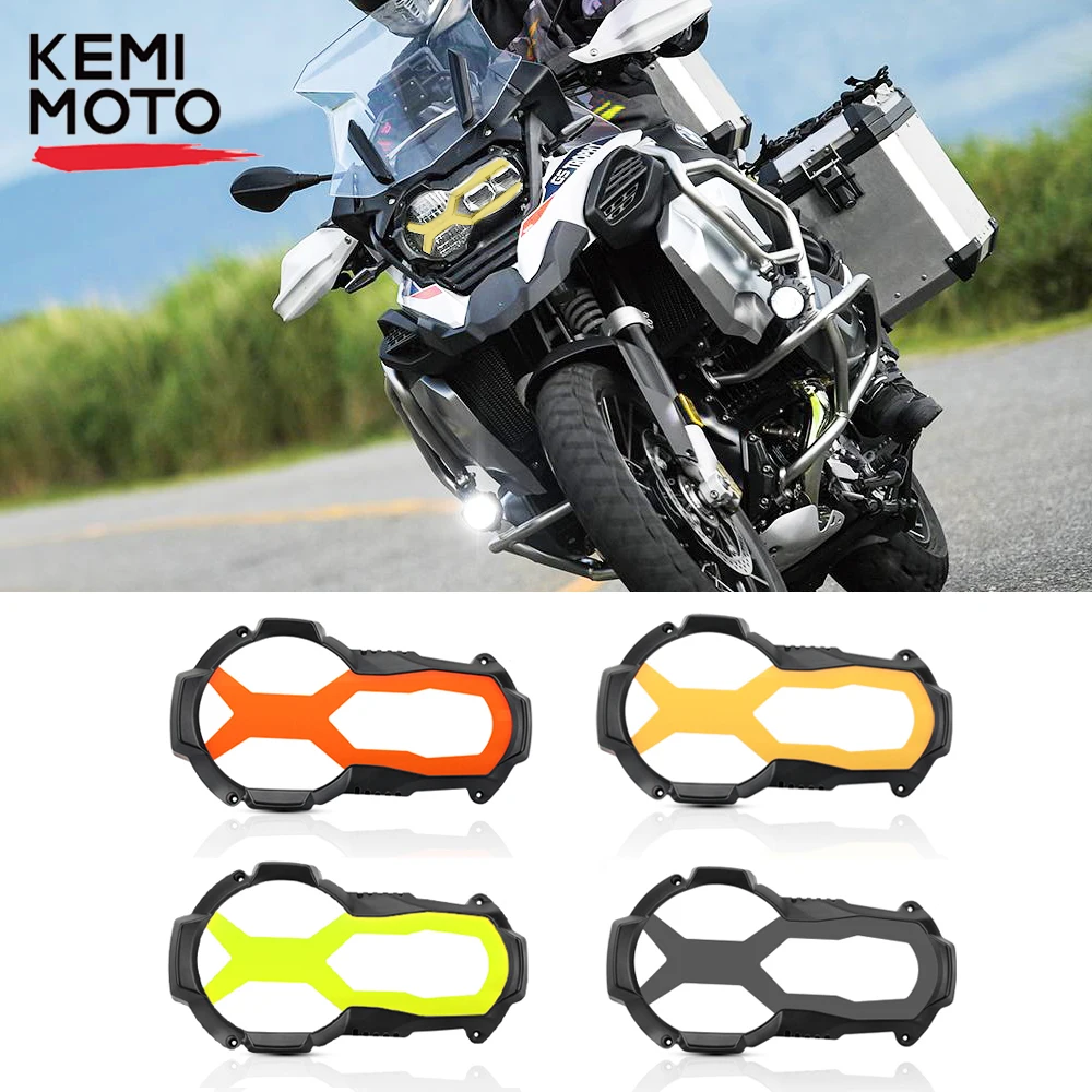 Motorcycle-Headlight-Protector-With-4-Fluorescent-Covers-For-BMW ...