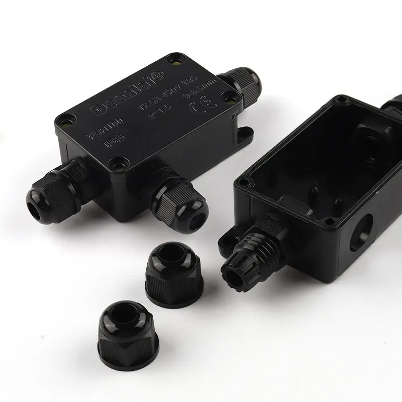 FSH100-2-3-Way-Junction-Box-IP66-Outdoor-Waterproof-Electrical-Cable ...