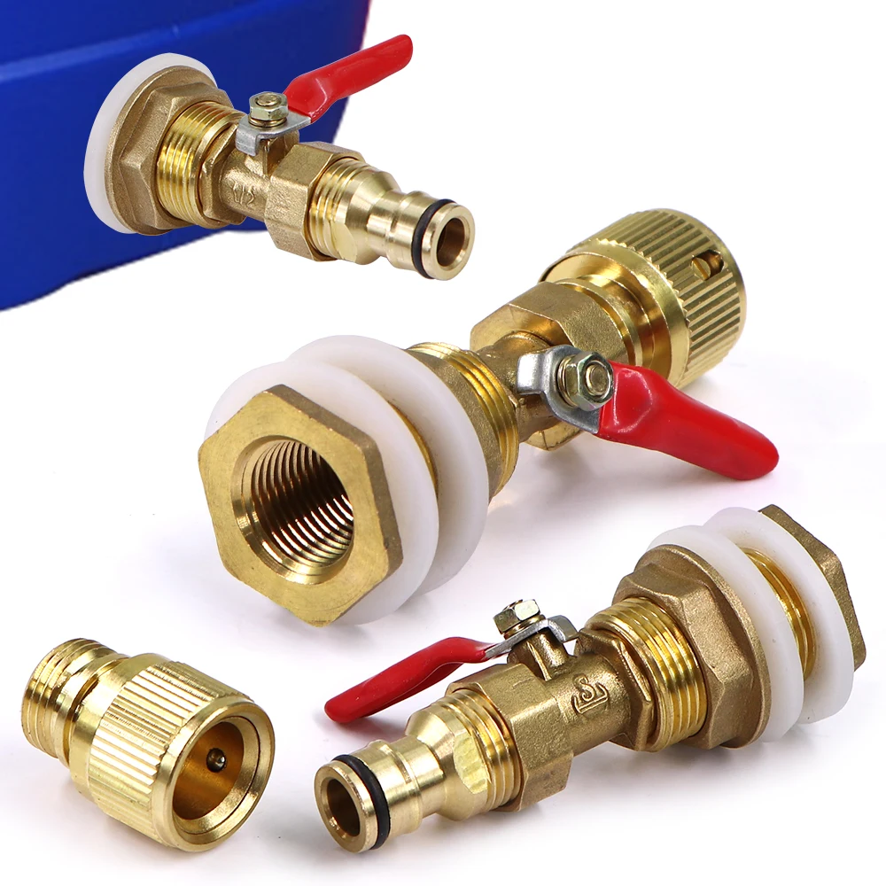 16mm-Brass-Ball-Valve-Water-Tank-Joint-Quick-Connector-for-Garden ...