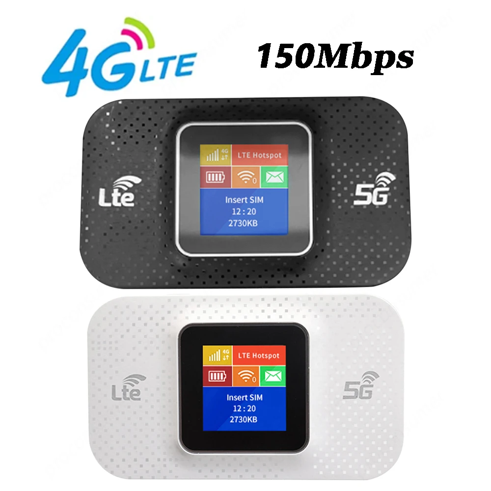 4G-LTE-WIFI-Router-Mobile-WiFi-Router-150Mbps-Sim-Card-Slot-3650mAh ...