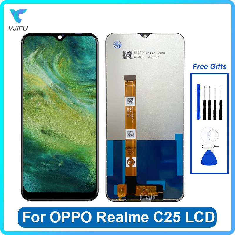 6.5" For OPPO Realme C25 C25S LCD Display Touch Screen Assembly ...