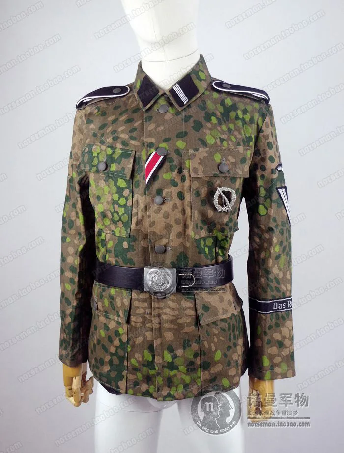 Ww2 German Pea Dot Camouflage Winter M43 Parka