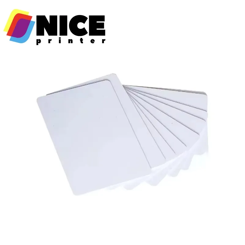 20PC-glossy-White-Blank-inkjet-printable-PVC-Card-Waterproof-plastic-ID ...