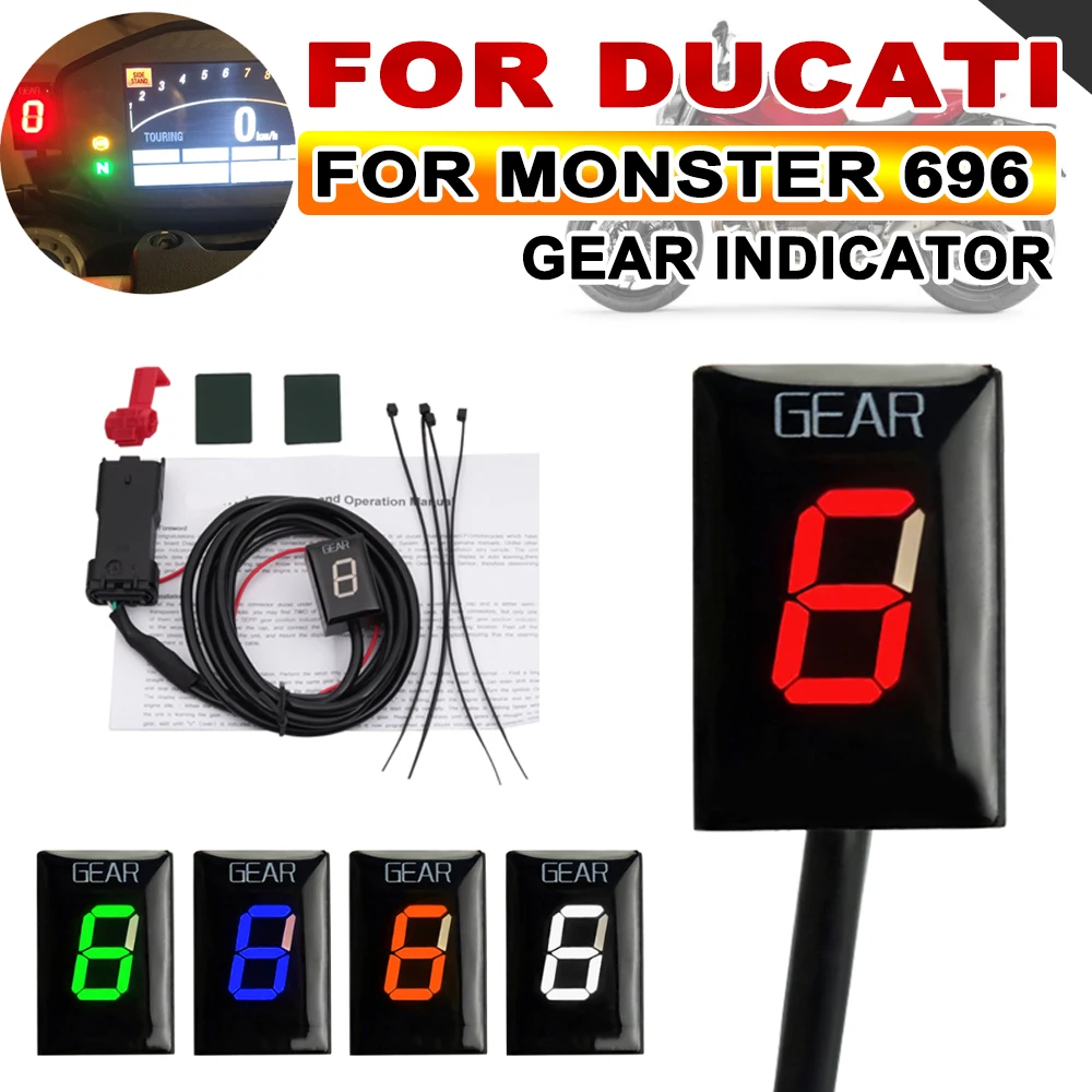 Motorcycle-Electronics-1-6-Level-Speed-Gear-Indicator-For-Ducati ...