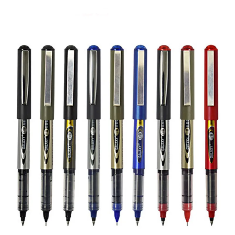 5Pcs-High-Quality-Needle-Type-Gel-Pens-Straight-Liquid-Type-Ballpoint ...