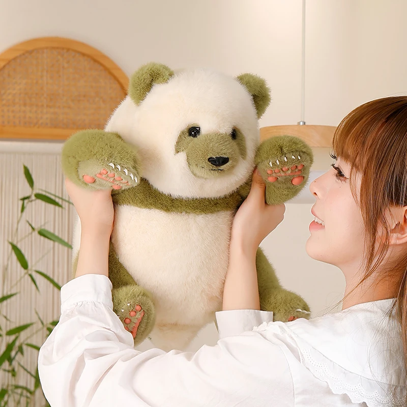35cm-Kawaii-Rare-Green-Giant-Panda-Plushie-Dolls-Cartoon-Stuffed-Cute ...
