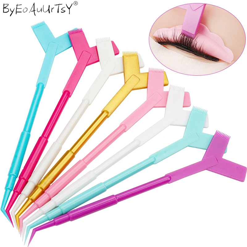 10Pcs-Reuseable-Plastic-Eyelash-Perming-Stick-Tool-Eyelash-Extension-Y ...