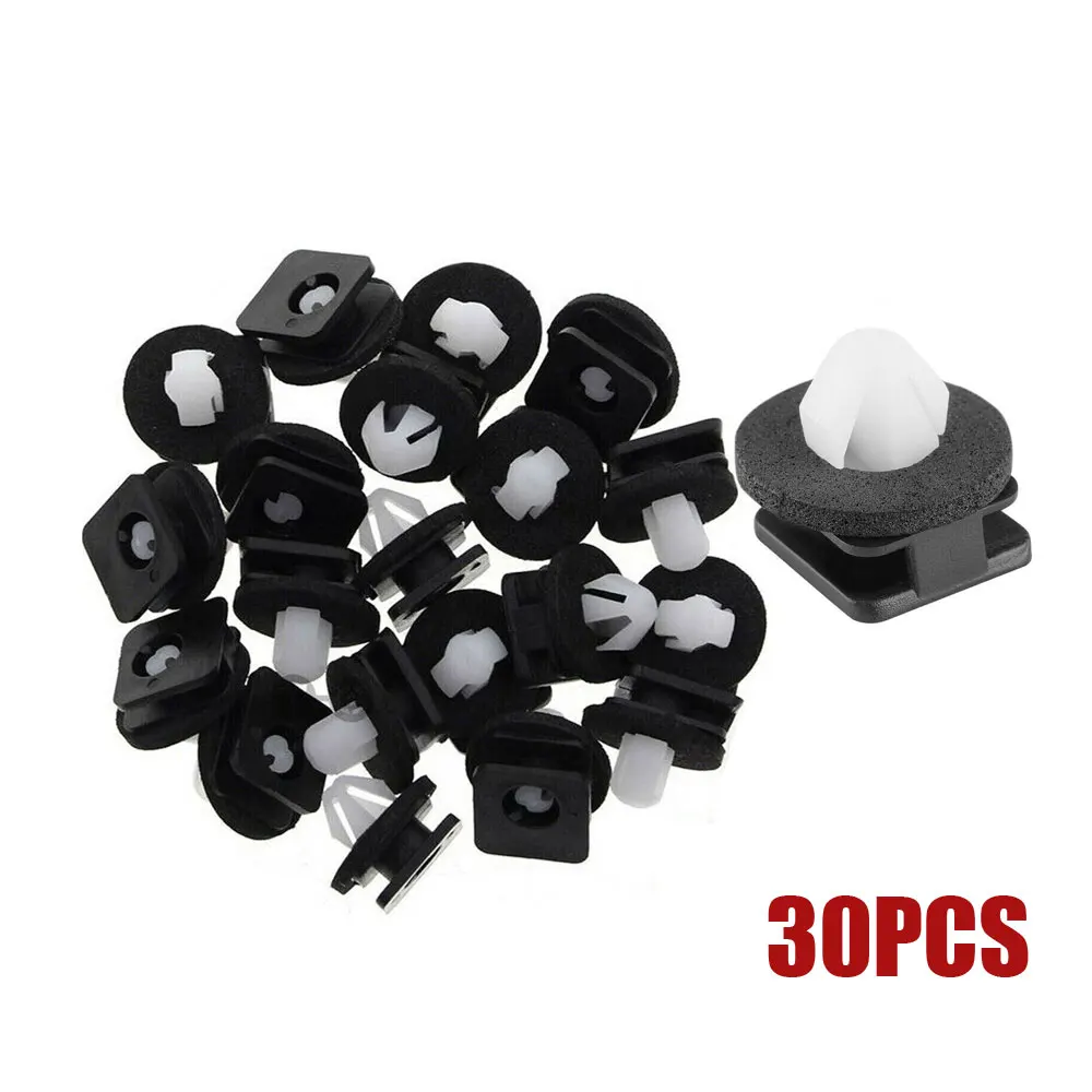 30x Auto A-Pillar Trim Front Windshield Molding Clip Car Window Shield ...
