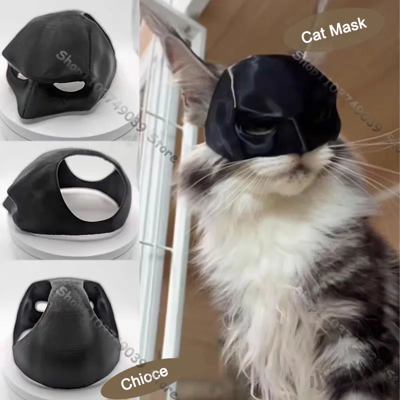 New-3d-Printing-Cat-Bat-Mask-Dog-Funny-Headset-Cat-Headwear-Creative ...