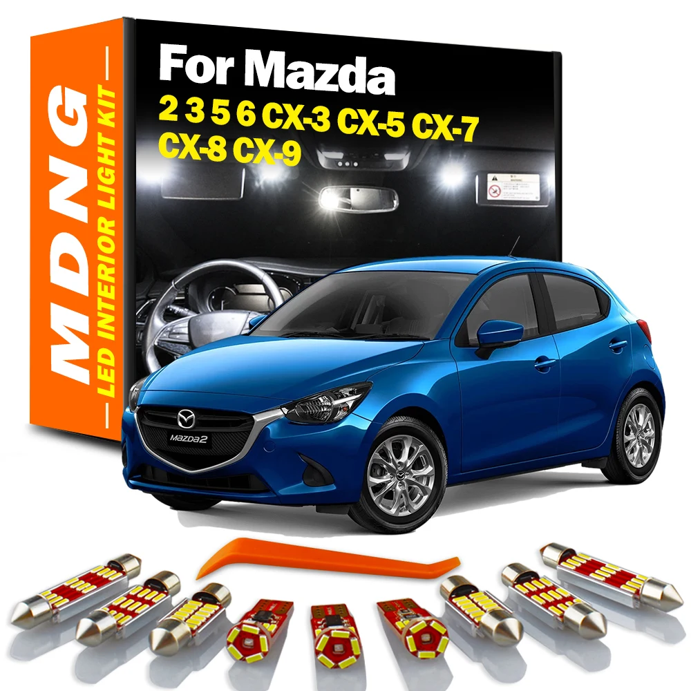 Canbus-LED-Bulbs-Interior-Map-Dome-Trunk-License-Plate-Light-Kit-For ...