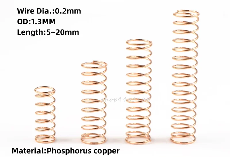 High-quality-0-2-1-3mm-Length-5-20mm-Phosphorus-copper-Compression ...