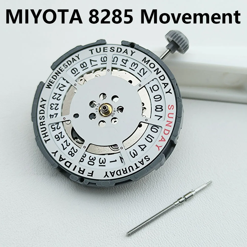Original-Miyota-8285-movement-dual-calendar-white-movement-8285-mechanical-movement-men-s-watch ...
