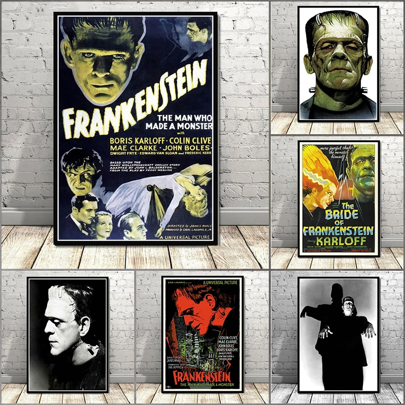 Frankenstein Universal Monsters Poster: The Ultimate Wall Art for ...