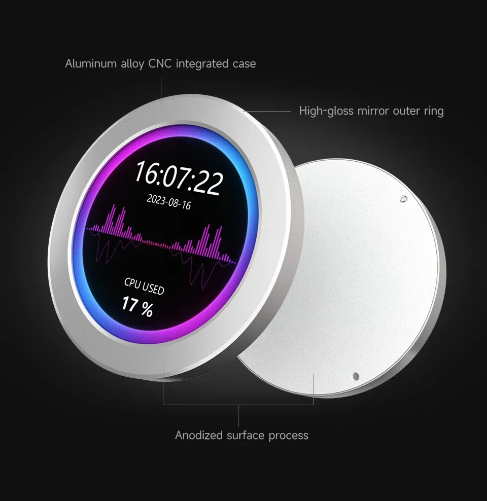 Monitor-USB-com-Ambiente-RGB-AIO-LCD-Tela-Cooler-da-CPU-Display-para ...