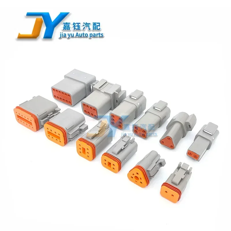 Conector-imperme-vel-automotivo-JATY-plugues-masculinos-e-femininos-1-conjunto-Deutsch-DT06-2S ...