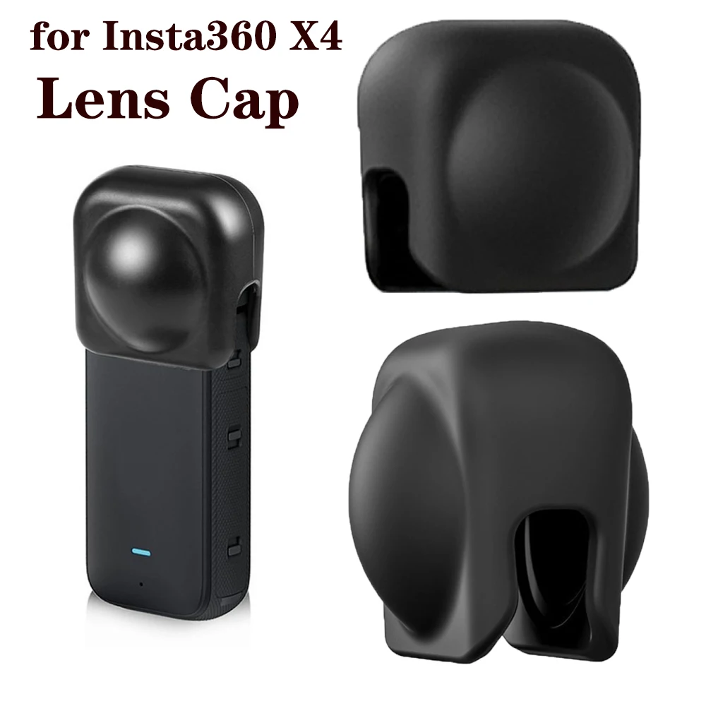 For-Insta360-X4-Silicone-Protective-Lens-Cap-Protective-Cover-for-Insta ...