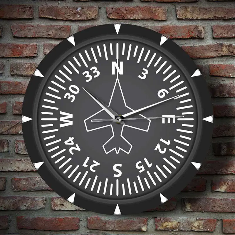 Aircraft-Instrument-Flight-Control-Panel-Clever-Clock-Frame-Aviation ...