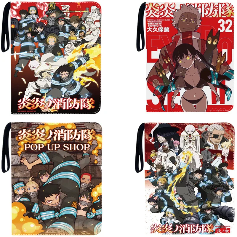 400pcs-900pcs-Fire-Force-Card-Album-Book-Folder-4-9-Card-Slots ...
