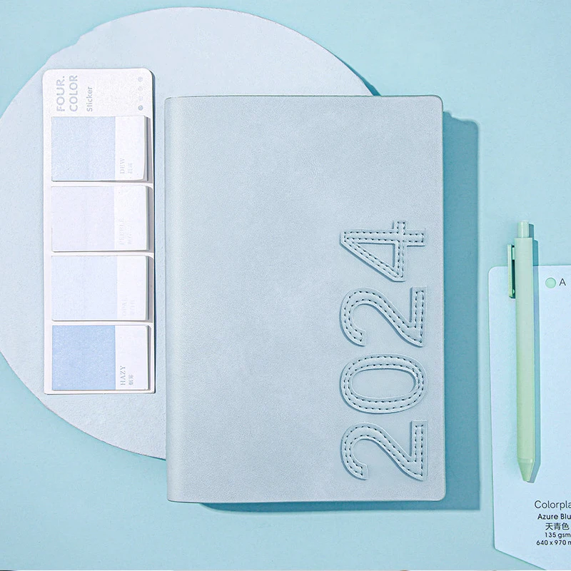 2024-Notebooks-Agendas-Planner-Diary-Organizer-Monthly-Weekly-Plan ...