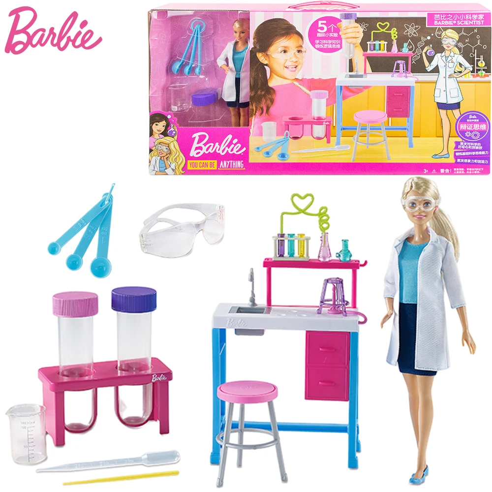 Original-Barbie-GBF78-Little-Scientist-Lab-5-fun-little-experiments ...