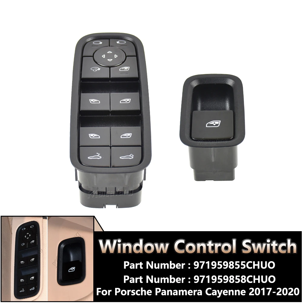 Power Master Window Control Switch Button 971959858CHUO 971959855CHUO ...