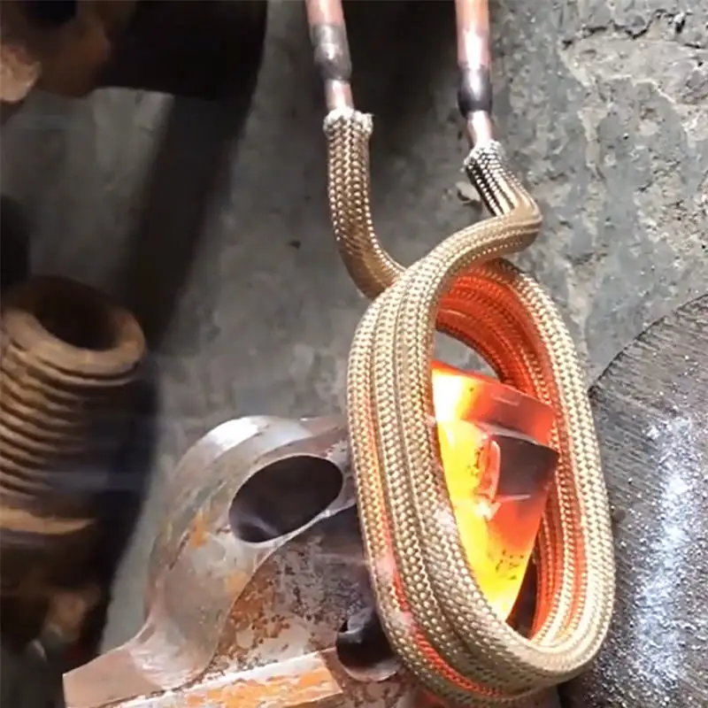 Elliptic Shape Copper Induction Heating Coil for Welding Brazing ...