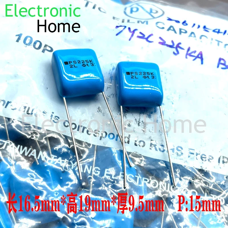 20PCS FAIRCHILD Fairy Child 225 2.2uf 2u2 450v 2L 400v high-frequency ...