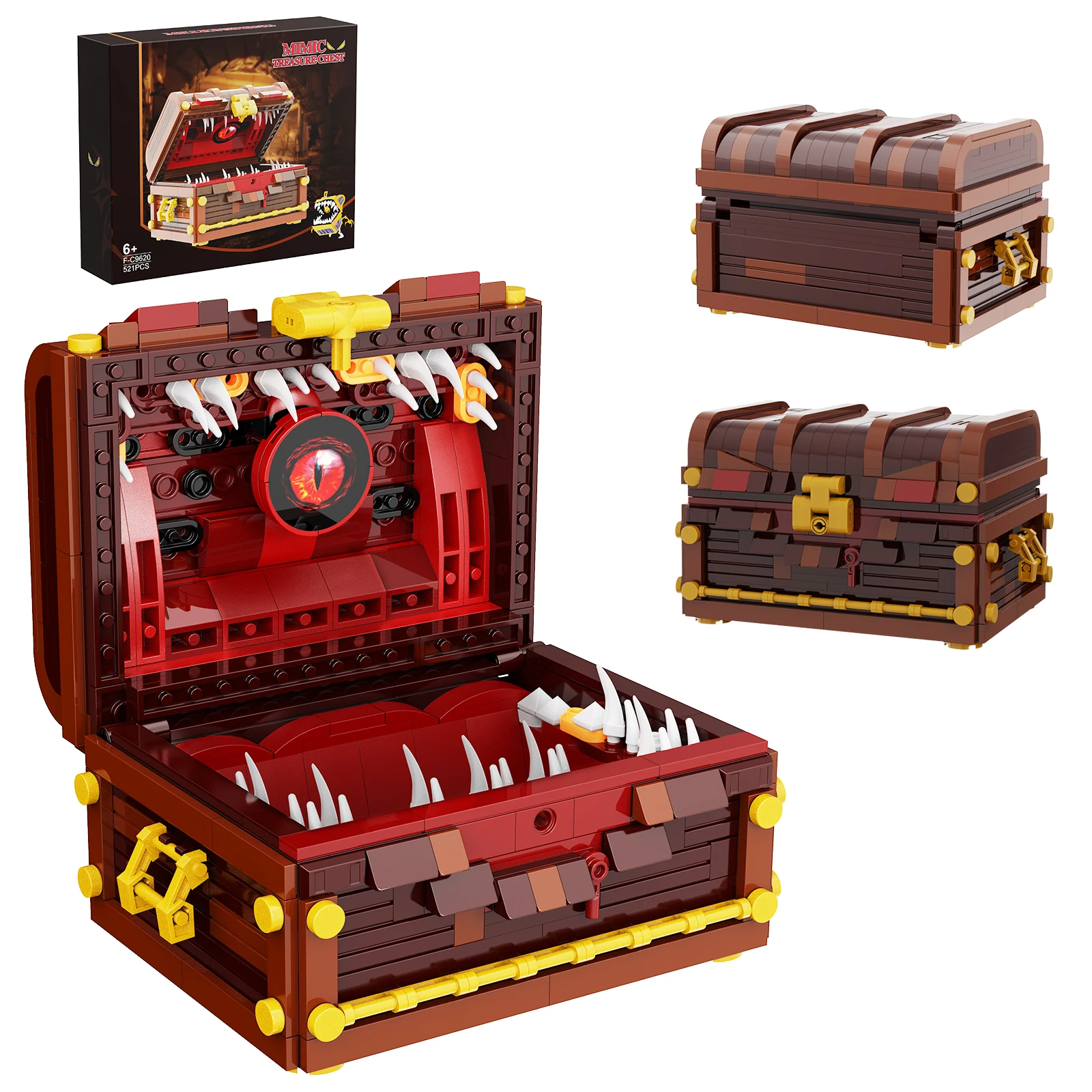 Mimic-Chest-Final-Treasure-Building-Blocks-Set-Game-Mimic-Model-Yaranzo ...