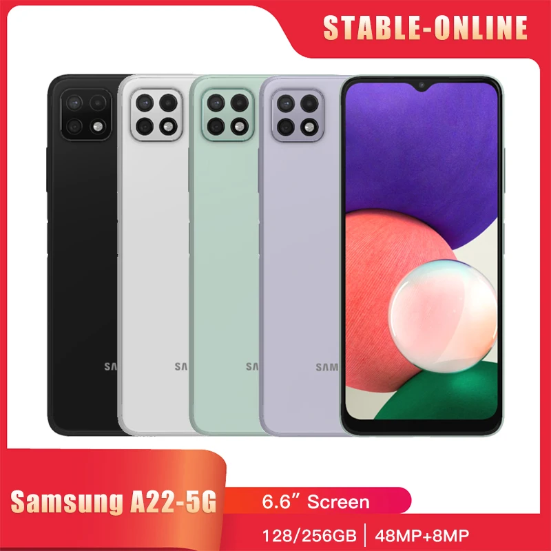 Samsung-Galaxy-A22-Celular-A226L-5G-4GB-RAM-128GB-ROM-6-6-90Hz-LCD-tela ...