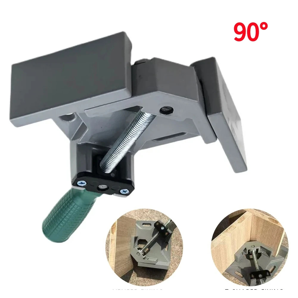 90-Degrees-Angle-Clamp-Aluminum-Alloy-Wood-Working-Jigs-Single-Handle ...