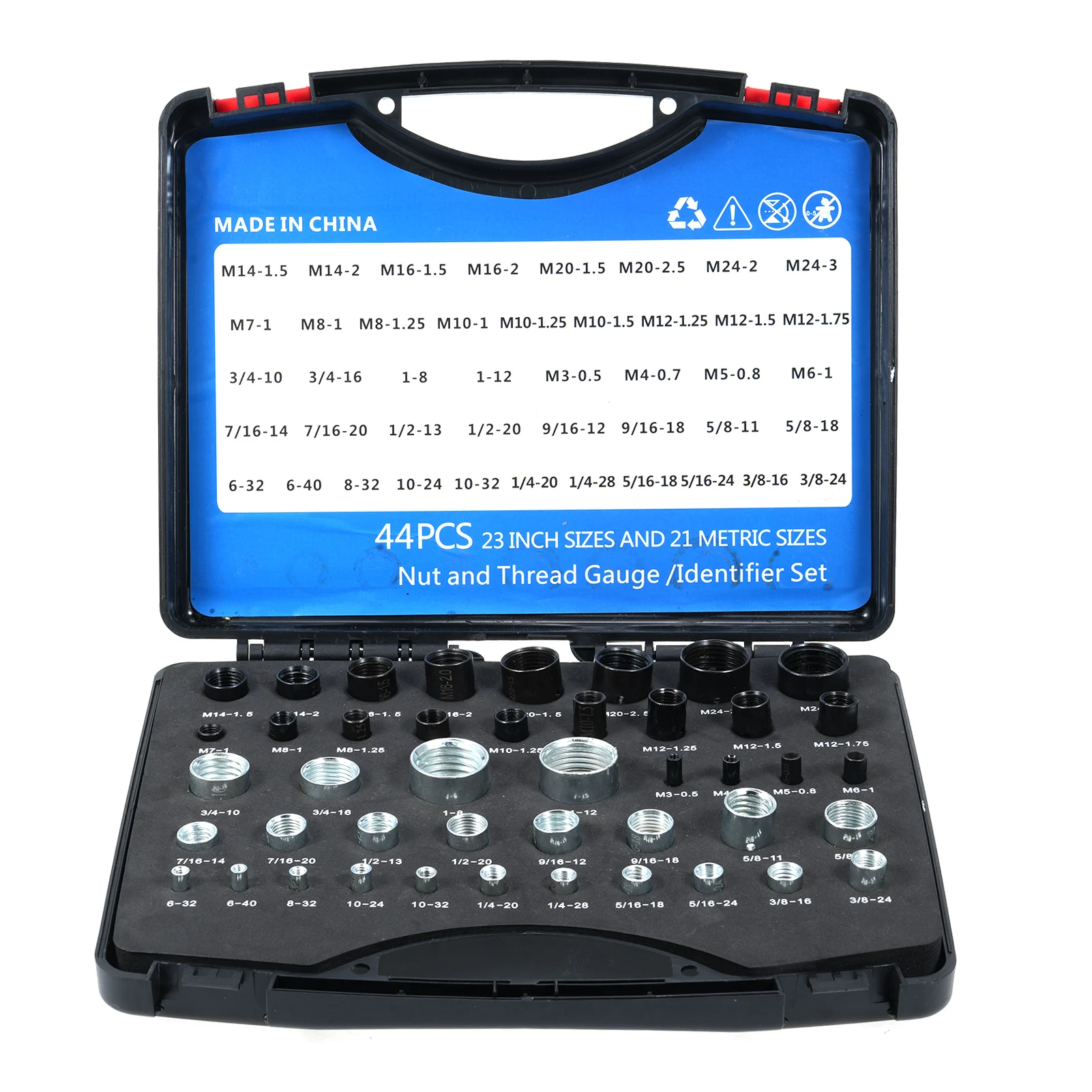Nut-and-Bolt-Thread-Checker-44-Pcs-Nut-and-Bolt-Gauges-26Pcs-Male ...