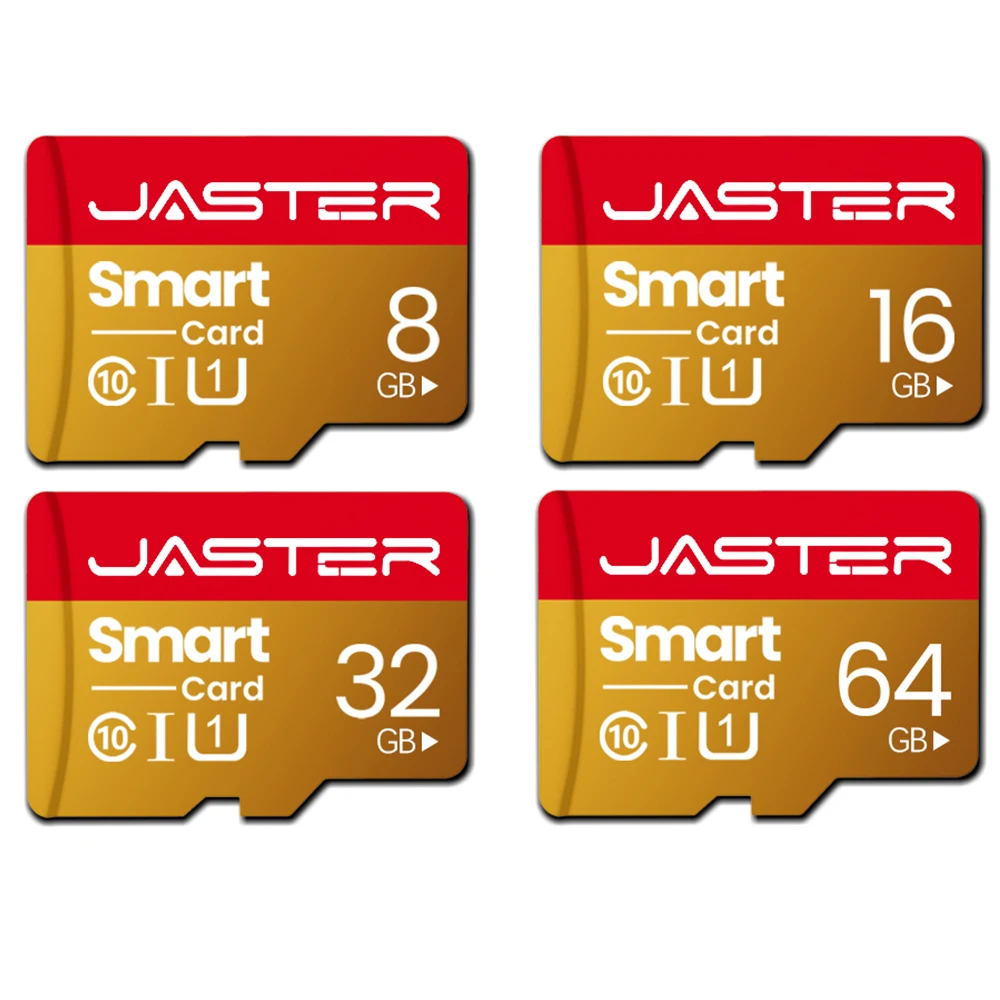 JASTER Class 10 Gold SD Card 64GB High Speed Reading Memory Card 32GB ...