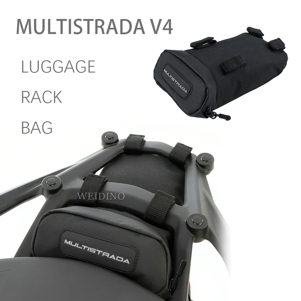 For-Ducati-Multistrada-V4-S-Luggage-Rack-Bag-Rear-Tool-Bag-Motorcycle ...