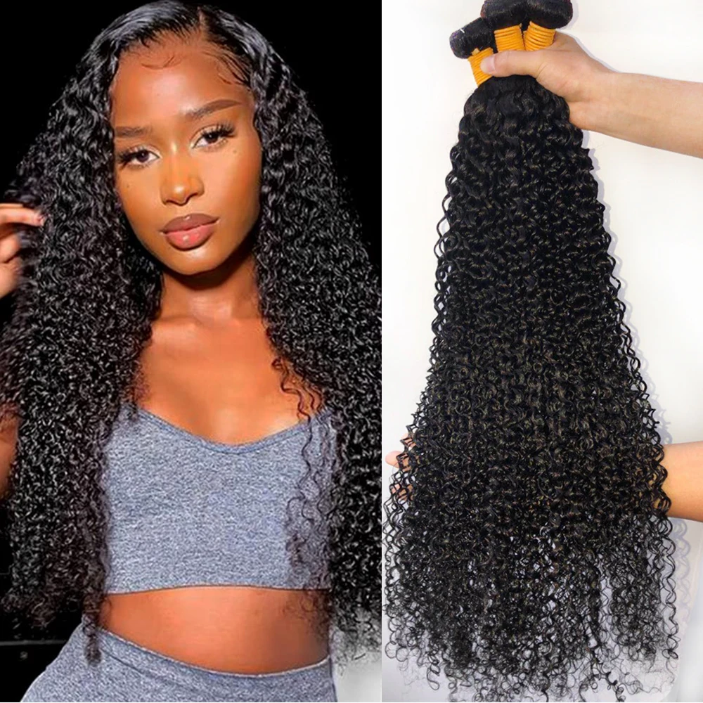 10A-Kinky-Curly-Human-Hair-Bundles-Weave-Extensions-Hair-Natural-Curly-Weave-Bundles-Extensions ...